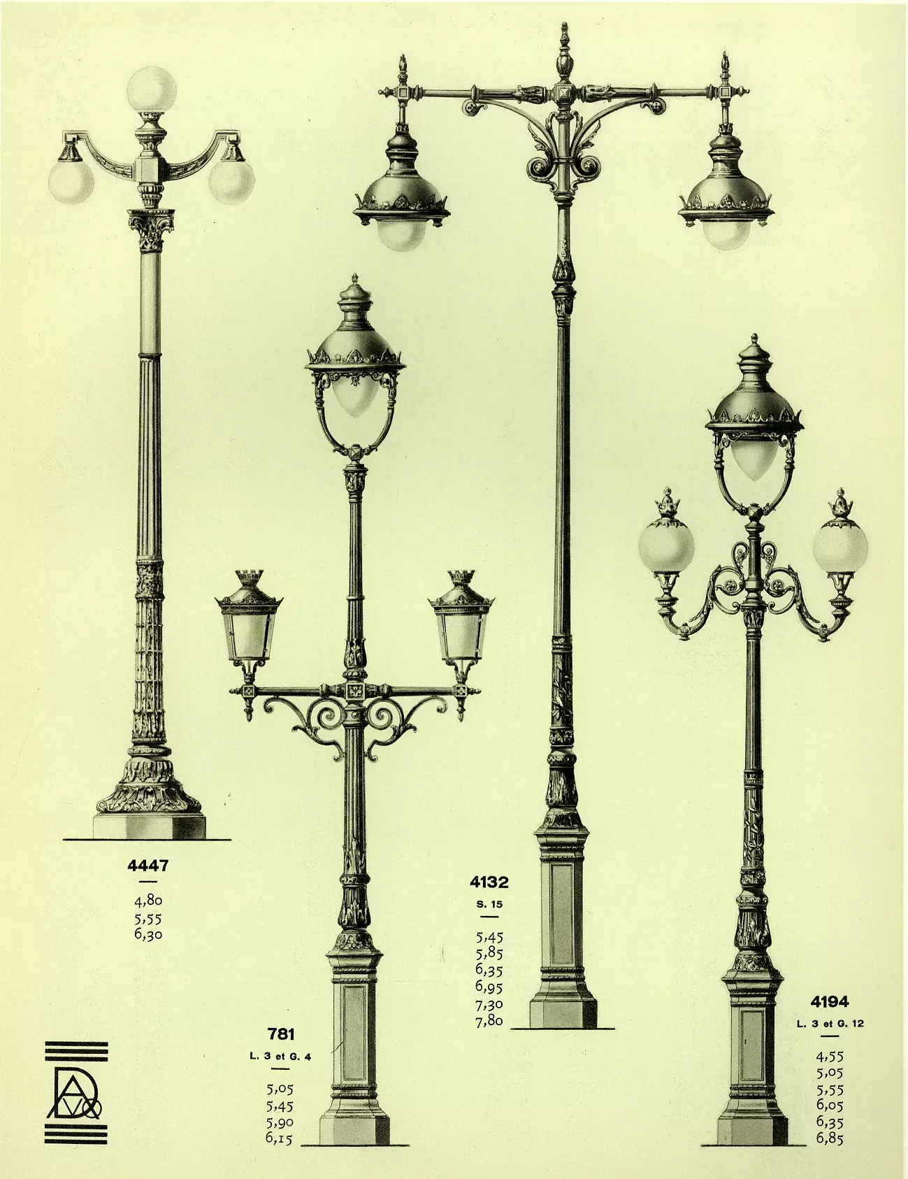 katalogus van lamppale