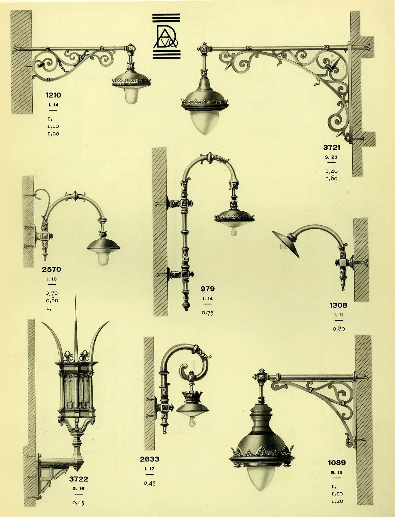 Katalog vun lampposts