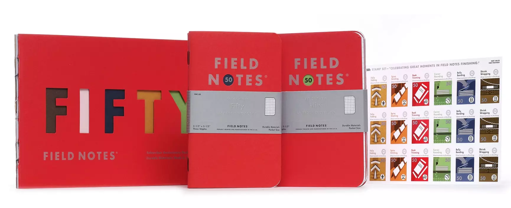 The Daily Heller: 50, Ka 'Em, 50 oto Field Notes Editions. Dun Field Day!