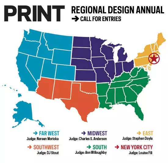 PRINT regional design jährlich