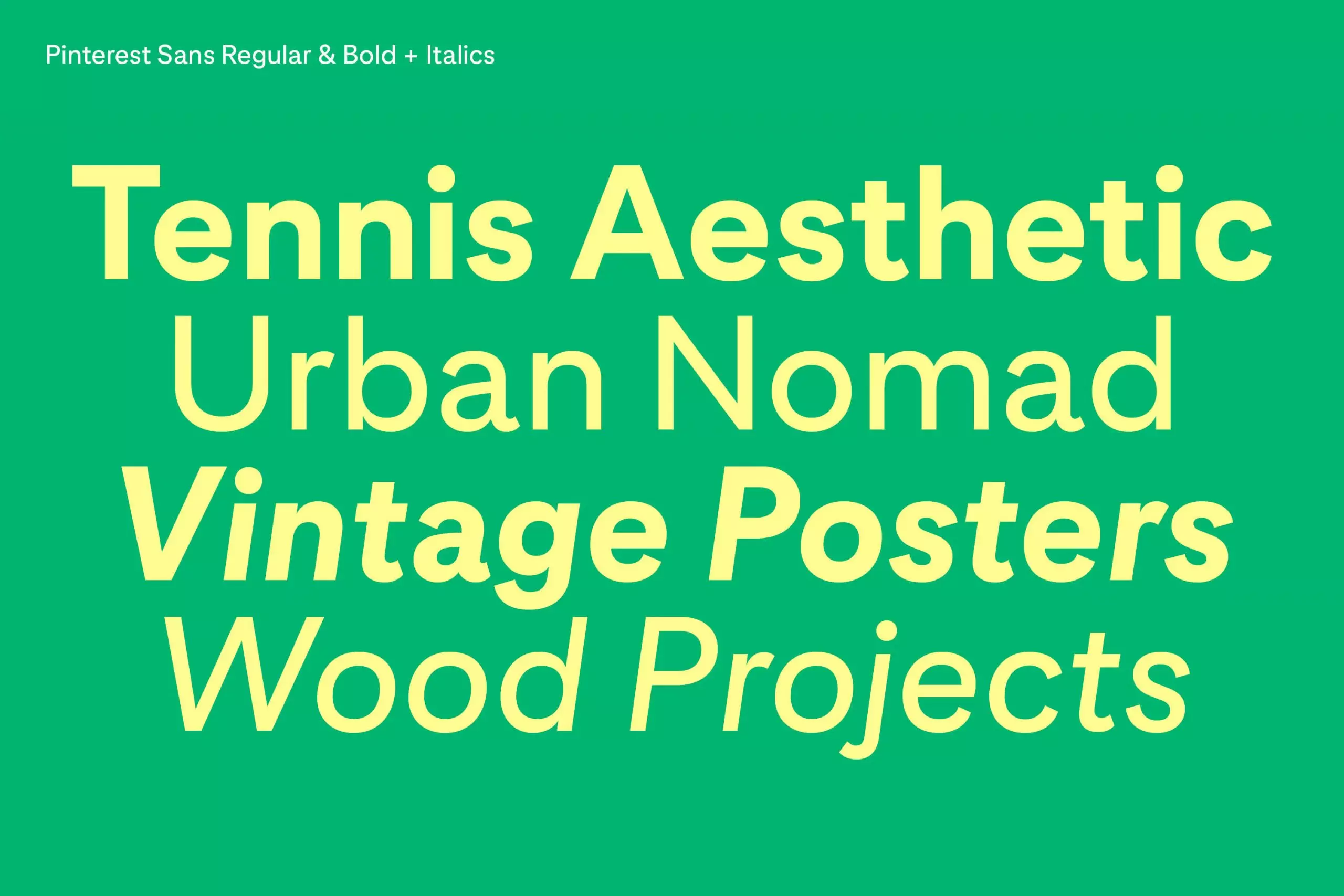 Pin This: Pinterest Sans Custom Typeface By Grilli Type