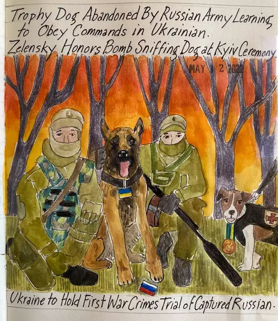The Daily Heller: Eine Zeichnung am Tag für die Ukraine 46_1