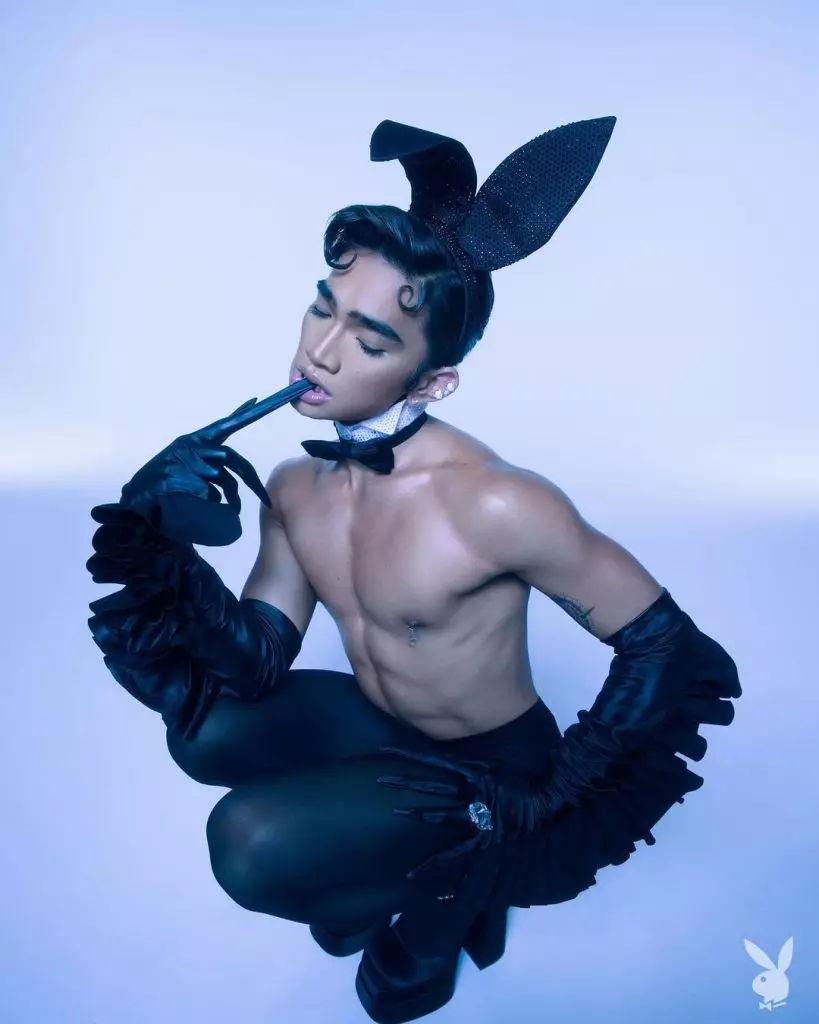 Bretman Rock skriver historie som den første åbenlyst homoseksuelle mand på 'Playboy'-coveret 47103_1