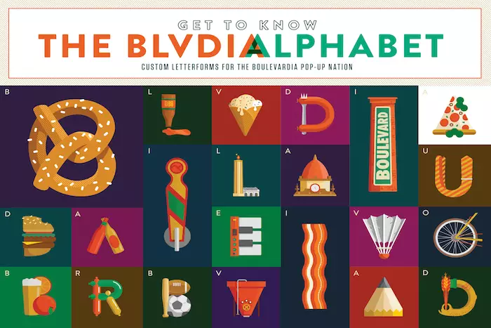 L'alphabet blvdia