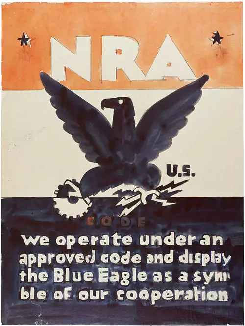 NRA plakatas
