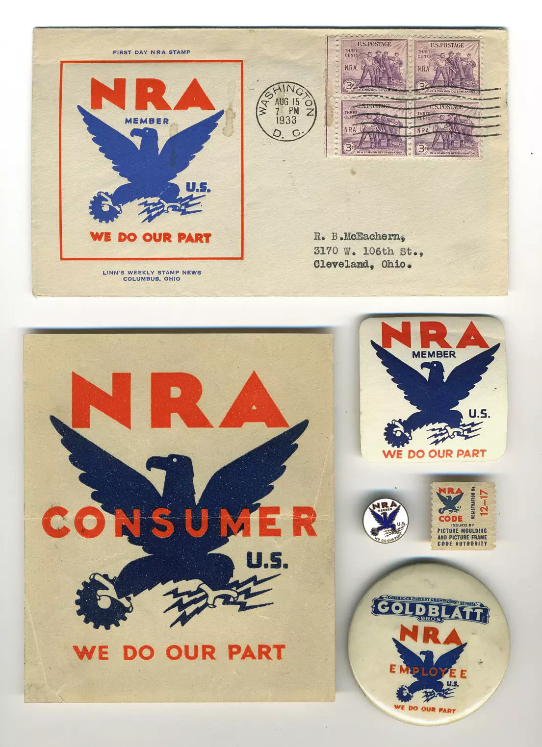 NRA pins stamps020