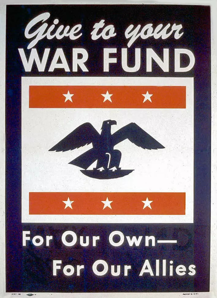 Plagát vojnového fondu