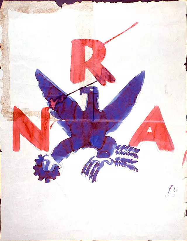 Halskrause mit NRA-Logo