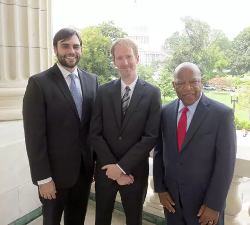 John Lewis, N Powell, A Aydin i Washington