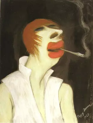 酸の肖像画：ペギーベーコンの似顔絵 49209_1