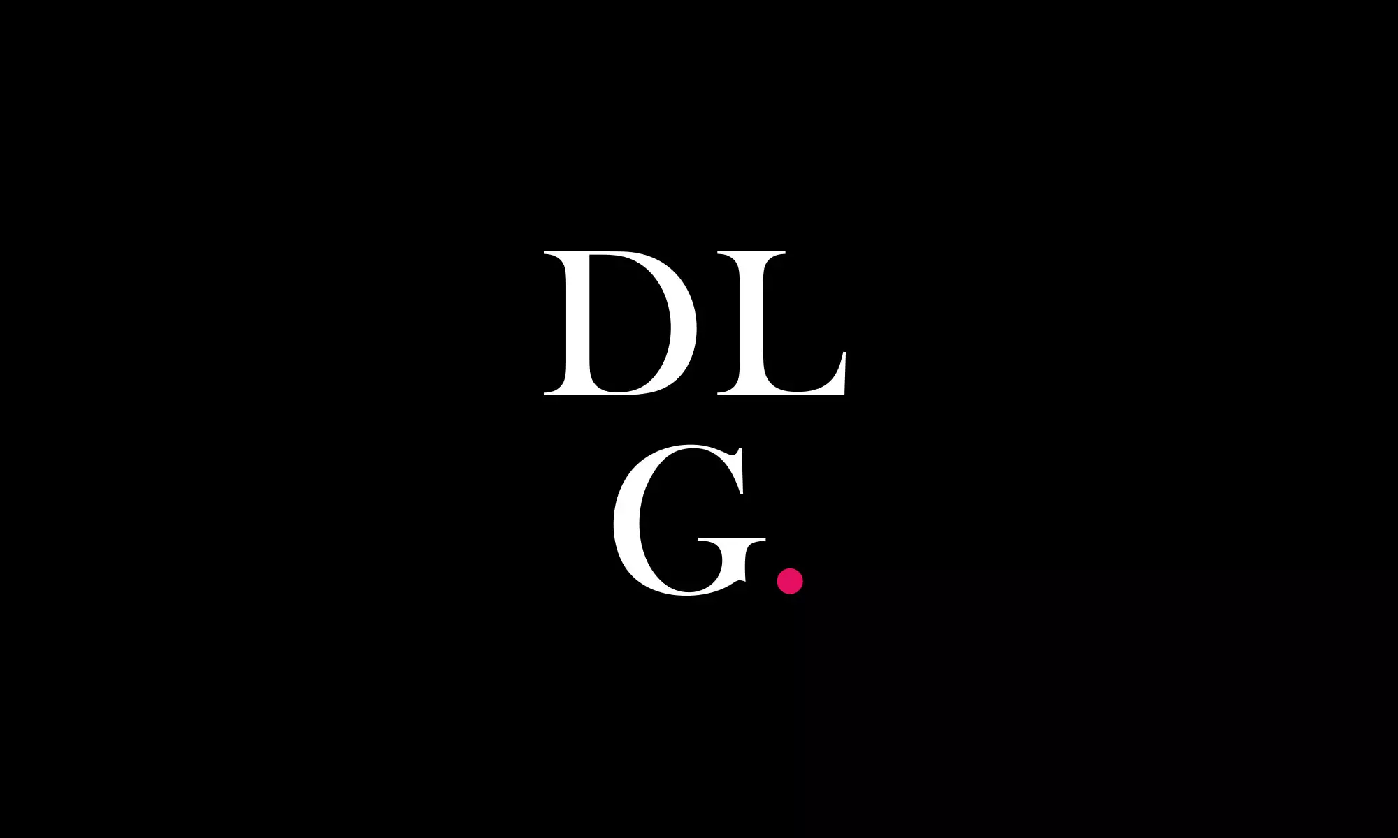 dlg monogram deur David Airey