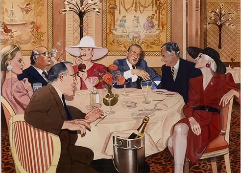 Grunnleggende medlemmer av American Illustration.