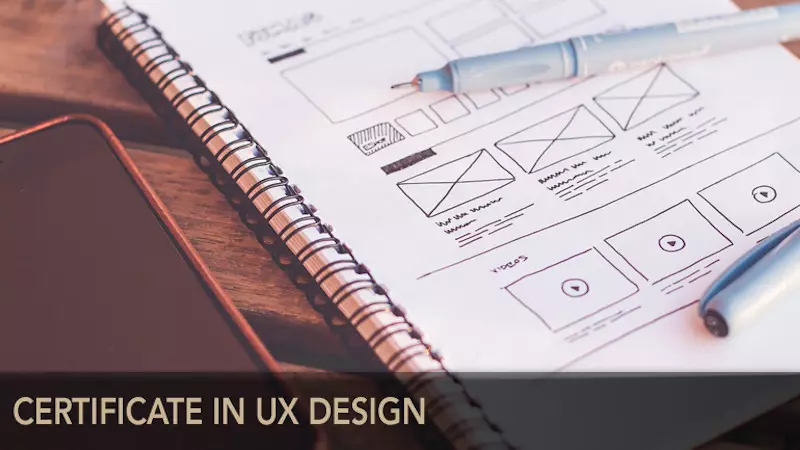 UX design certificate