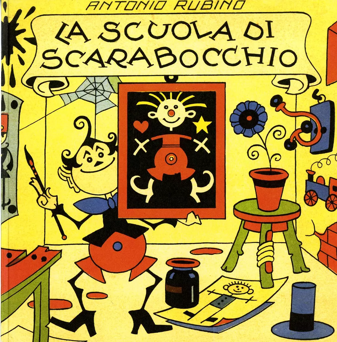 Antonio Rubino ha illustrato libri per bambini con un sentimento futurista.