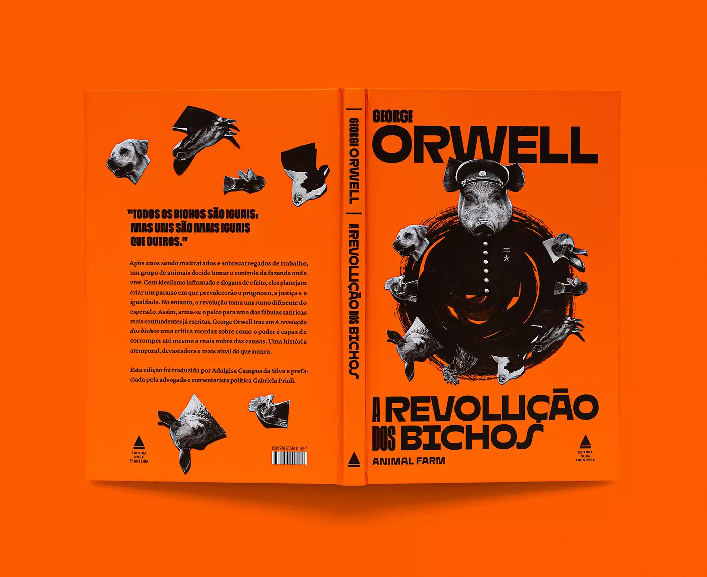 Rafael Nobre nginjeumkeun Desain Kandel, Kandel ka Sababaraha Buku Paling Kawéntar George Orwell 5237_4