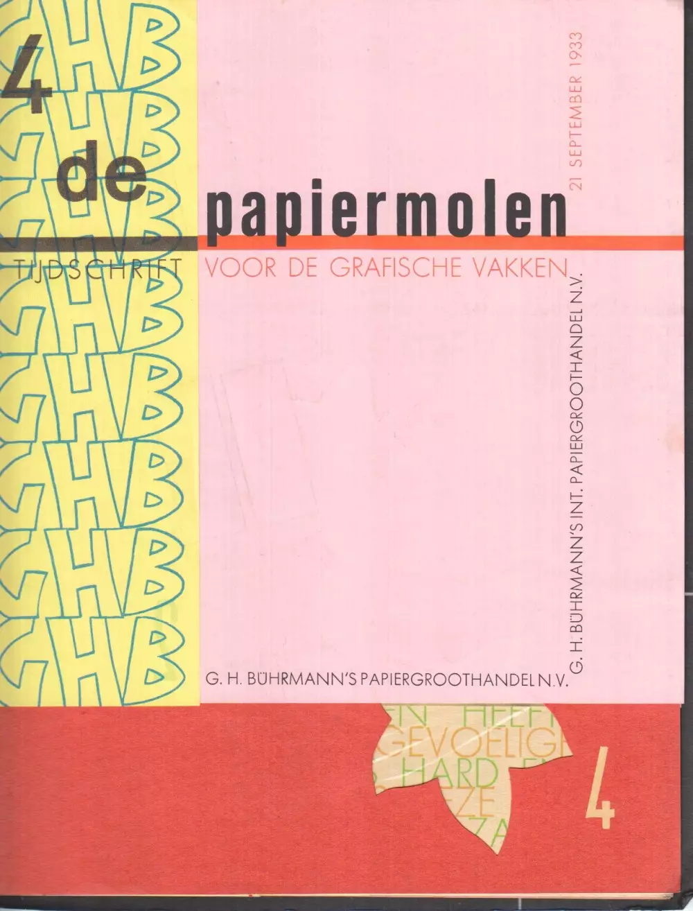 bravura o Papiermolen-Setema 1933