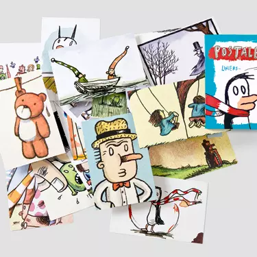 Eng Sammlung vu Postkaarte vu Liniers