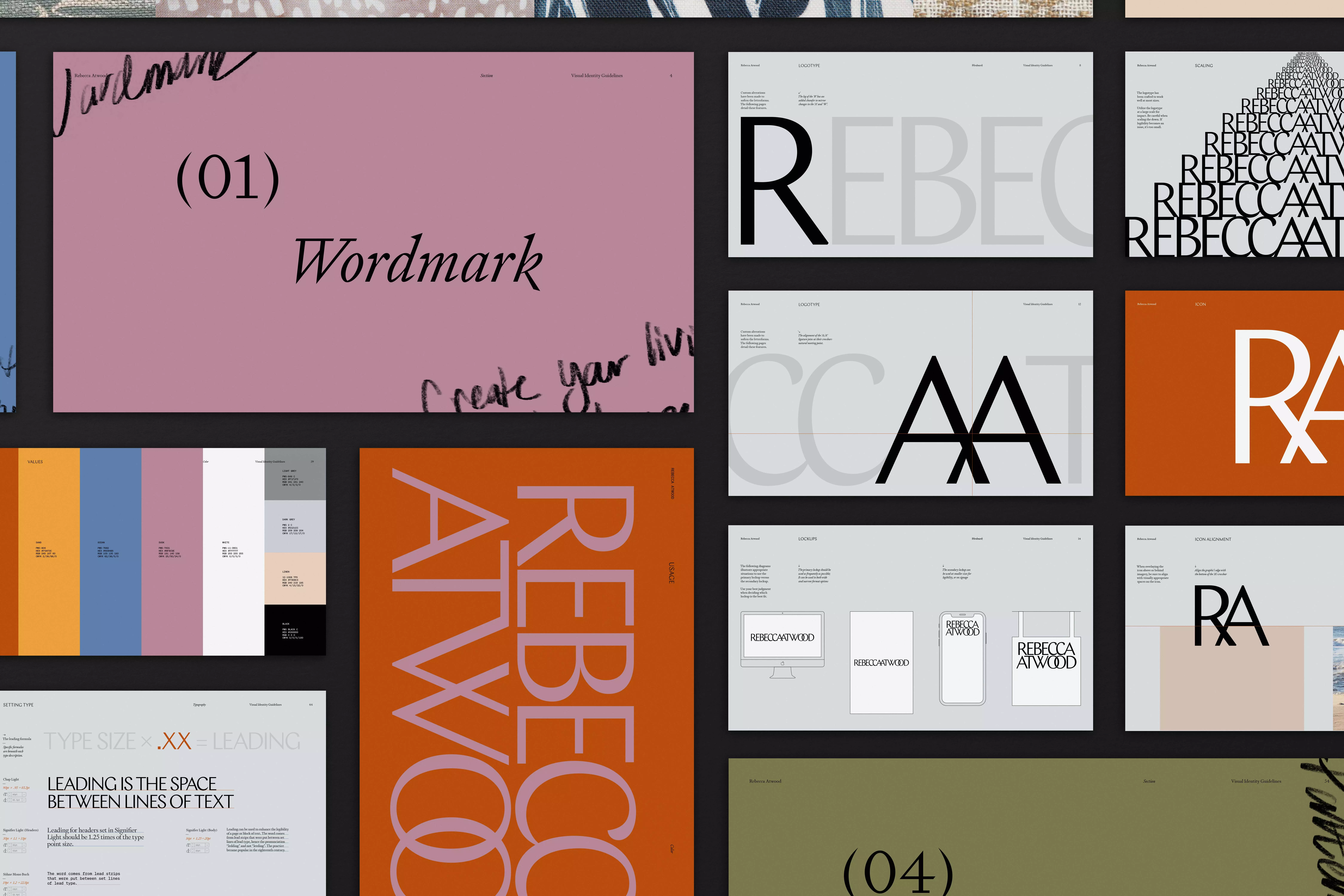 Naujasis Rebecca Atwood prekės ženklo identitetas yra klasikinis ir modernus 54881_8