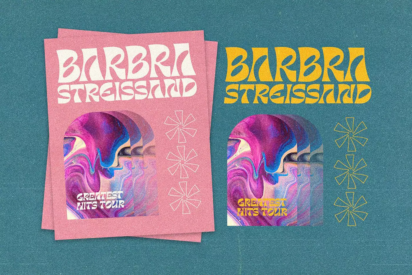 Type tirsdag: Retro Barbra Display vil tilføje noget funk til dine designs 56509_7