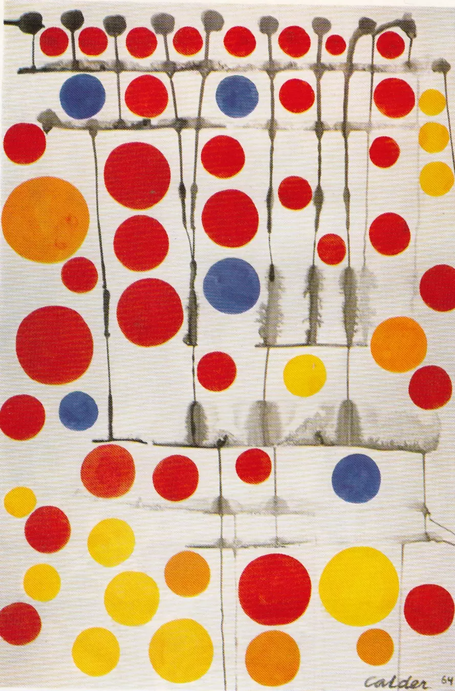 Kwiminyaka ye-1960, i-Guggenheim yakhulula u-Alexander Calder: uMboniso oBuyisayo.