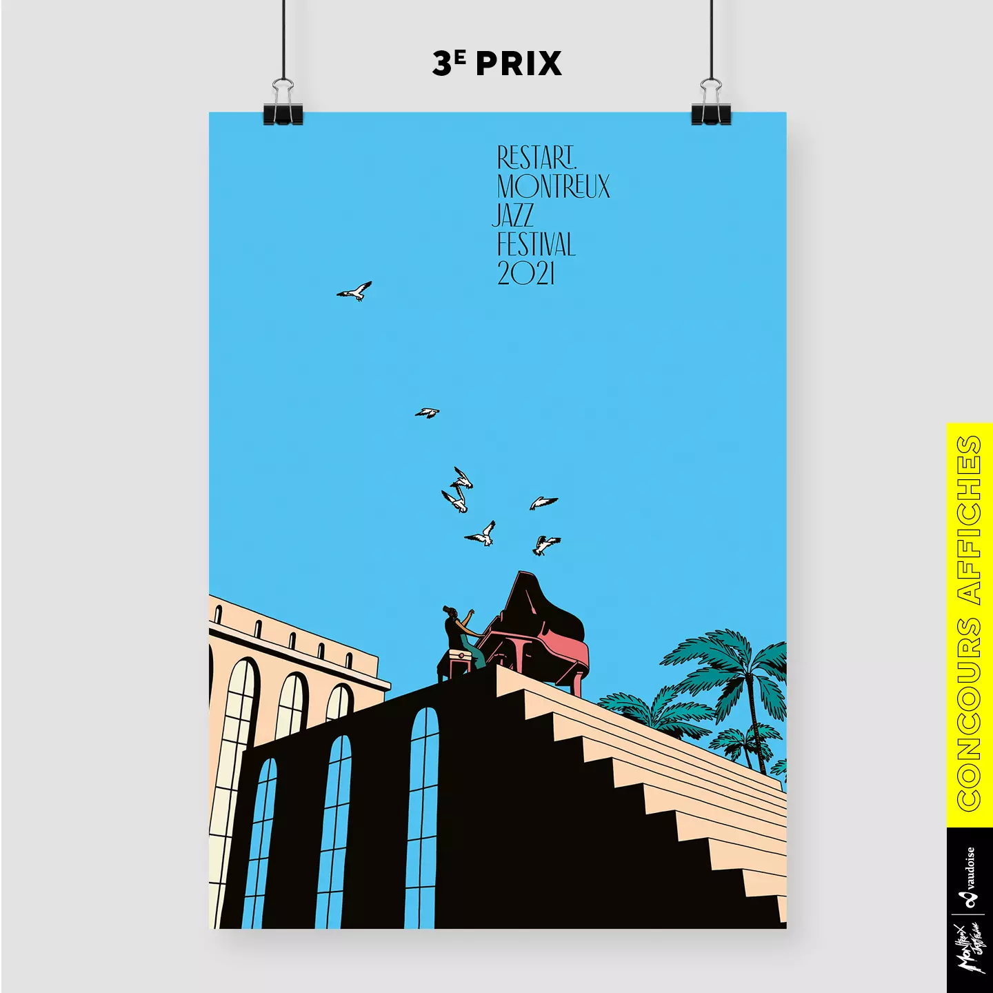Montrö Caz Festivali 'RESTART' Poster Yarışması Kazananlarını Açıkladı 5753_4