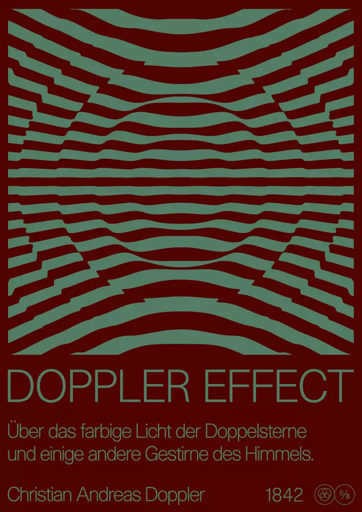 Diatomic Studio visualise l'effet Doppler et le transforme en une série d'affiches 578_18