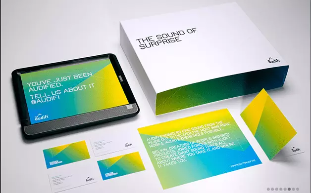 Audifi Branding, de Cinco Design Agency