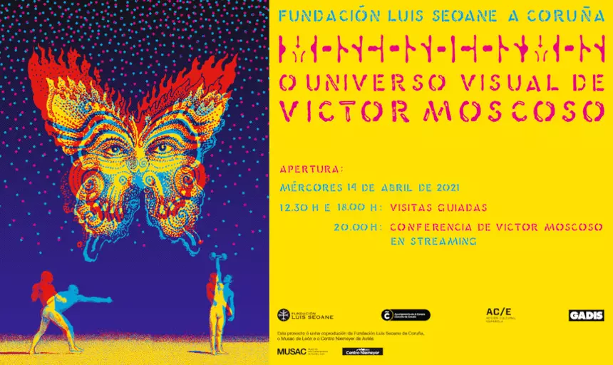 The Daily Heller: บิ๊กแบงประสาทหลอนของ Victor Moscoso ใน A Coruña