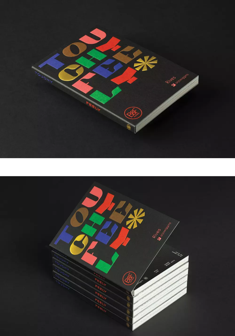Touchy Feely minangka Buku Desain Promosi Kanggo Rives 6500_26