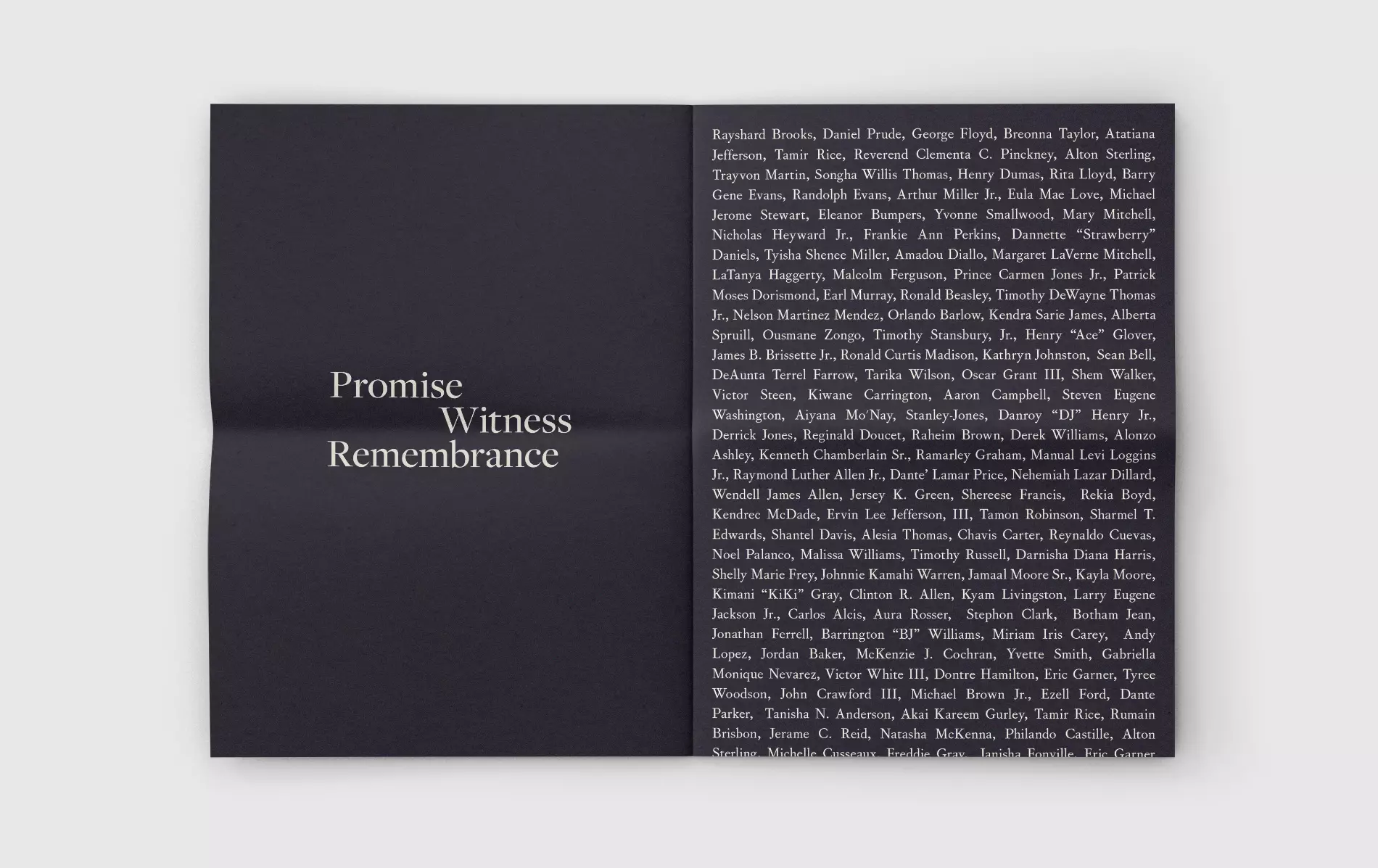 Speed Art Museum's Promise, Witness, Remembrance krijgt hulp van het Design Studio-team 667_2