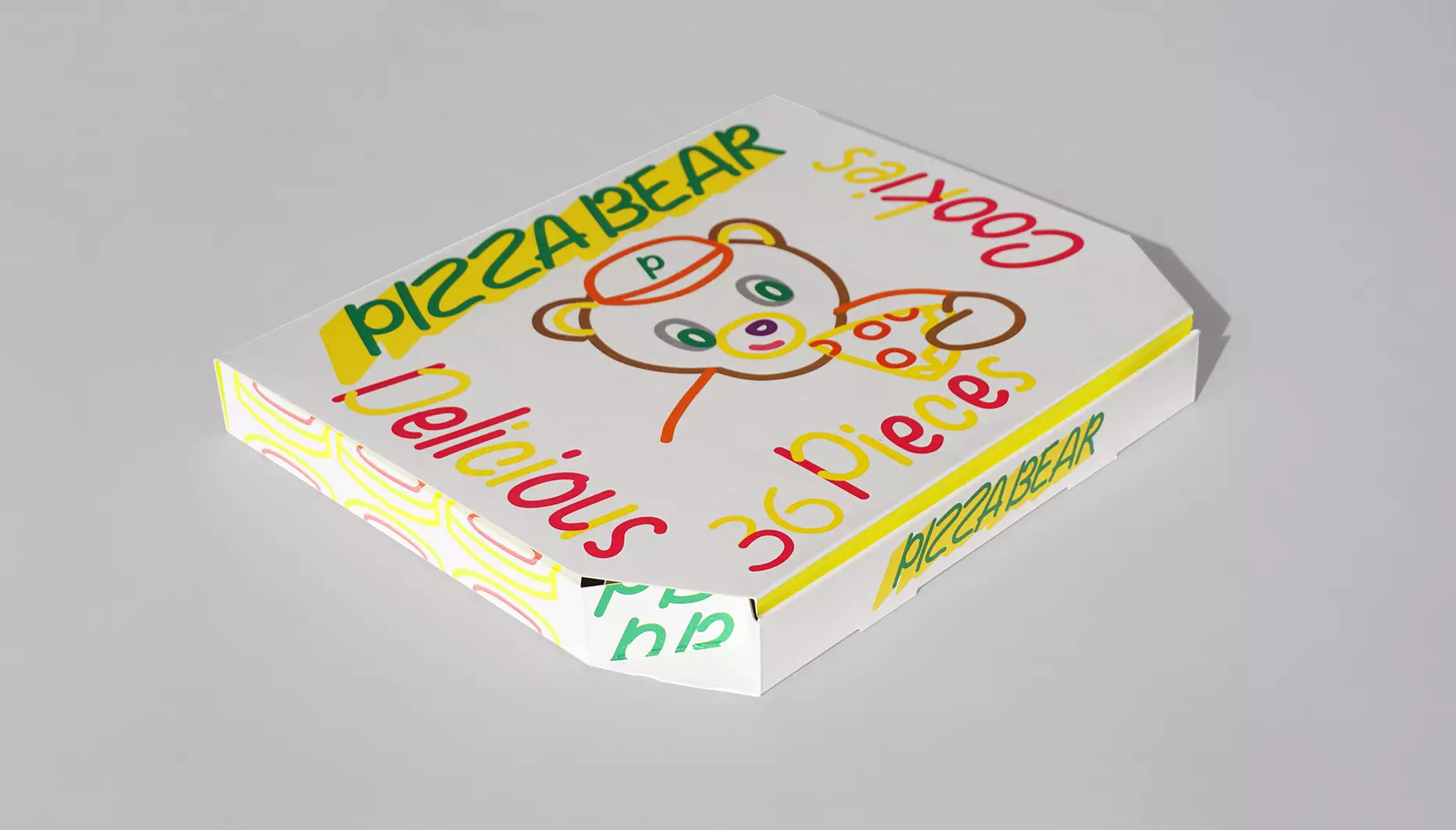 Pizza Bear bụ akara kuki sitere na nrọ nwata gị 6751_8