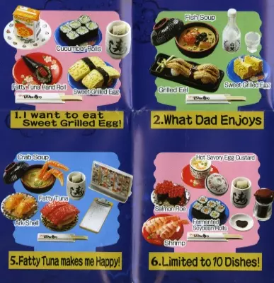 Sushi Menu