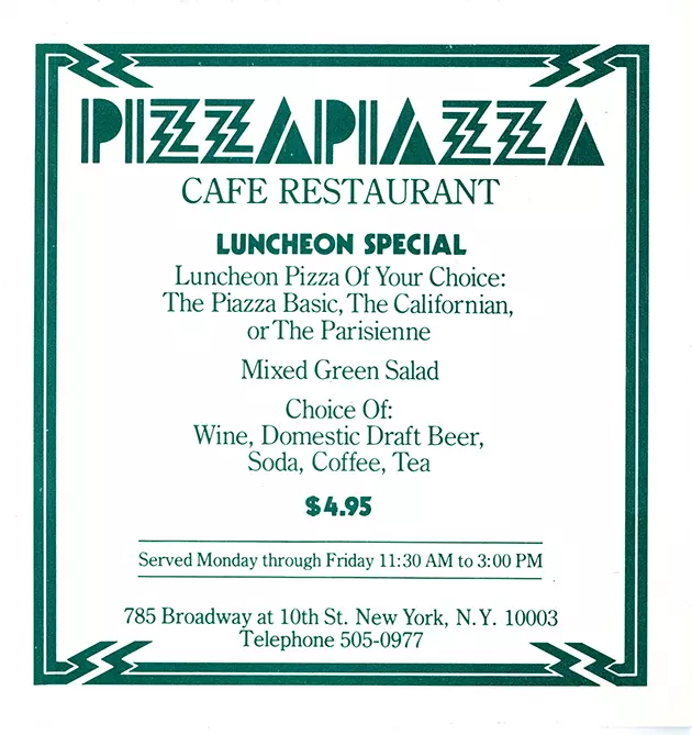 The Glaser Nobody Knows: Milton fai prato profundo en Pizza Piazza 7207_2