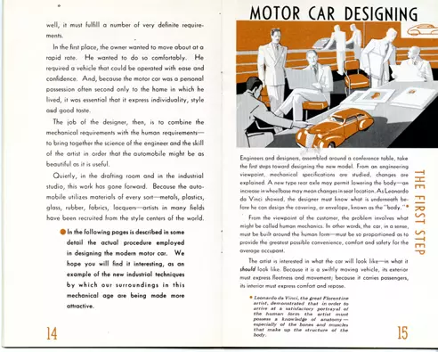 General Motors PR Booklet