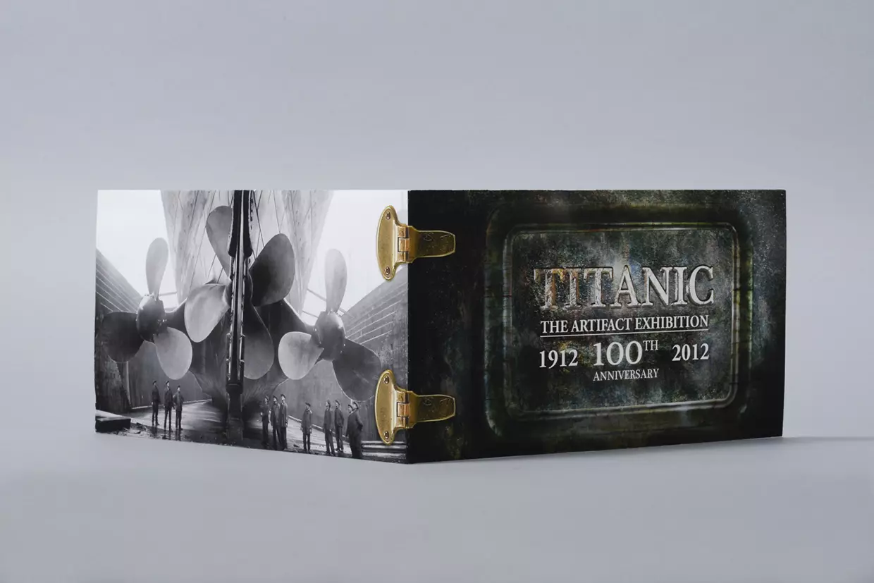 Pozvánka na výstavu Titanic: The Artifact od Erkana Cetina