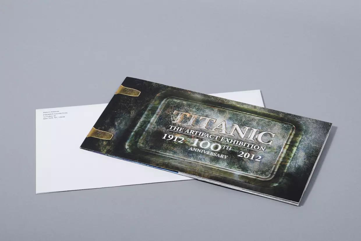 Pozvánka na výstavu Titanic: The Artifact od Erkana Cetina