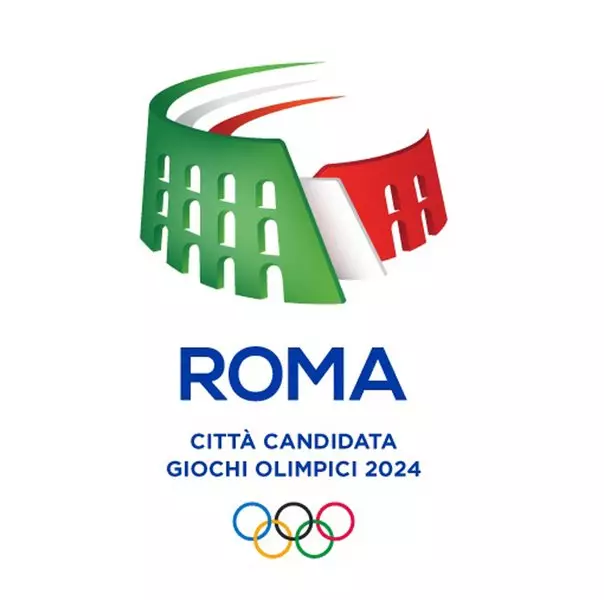 Logotipo da candidatura de Roma para os Xogos Olímpicos de verán de 2024