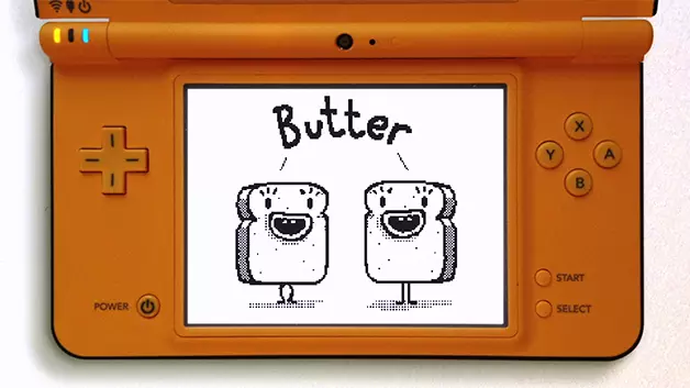 Nintendo Sandwich Twins-verk av Tim Ruffle fra Aardman Animations