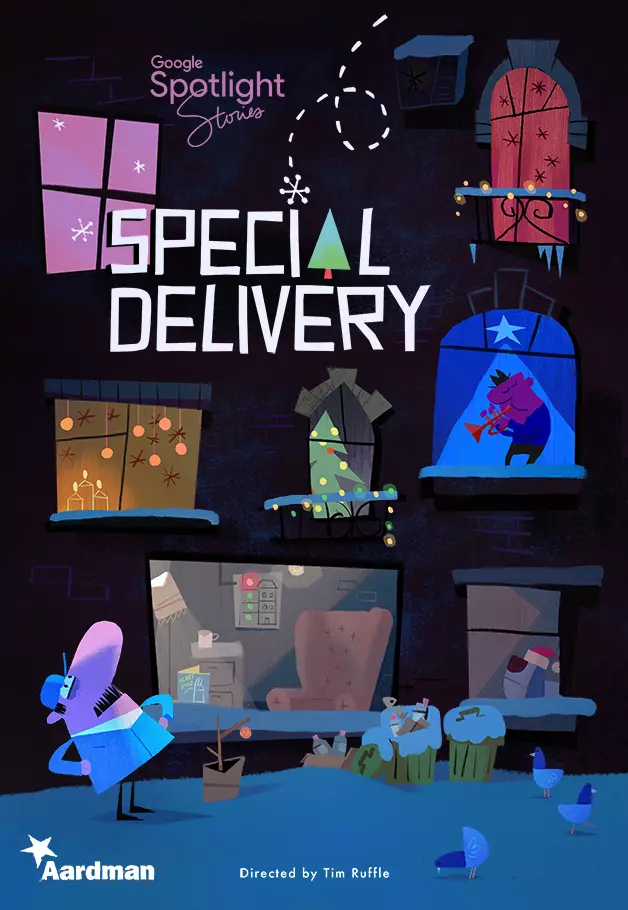 Special Delivery，由 Aardman Animations 的 Tim Ruffle 执导的互动短片