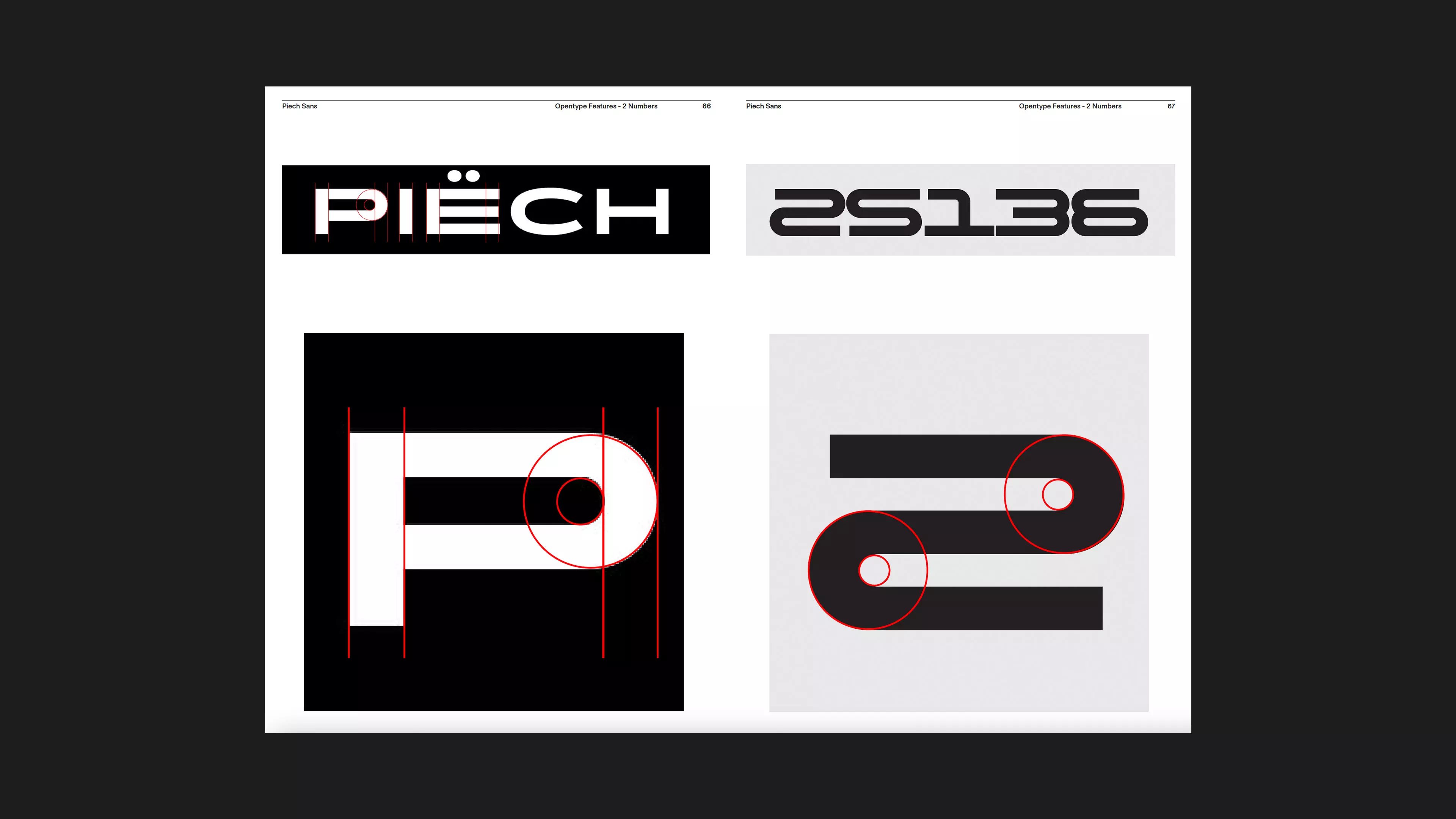 Tipo martes: Piëch Sans é unha fonte xeométrica Sans Serif que combina a tradición europea e a innovación eléctrica 853_14