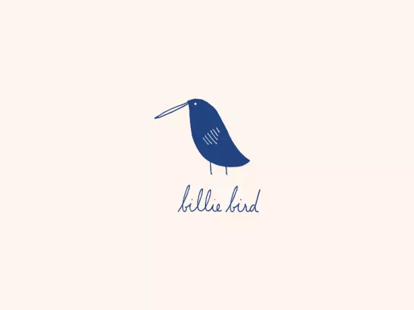 Pagba-brand para sa Billie Bird Market sa pamamagitan ng graphic na disenyo at illustrator na si Sarah Nicely