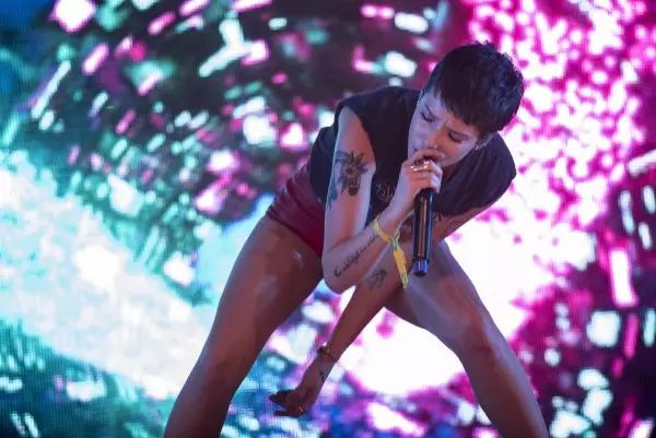 Halsey zu Coachella, zu Indio, CA, USA, den 22. Abrëll 2016.