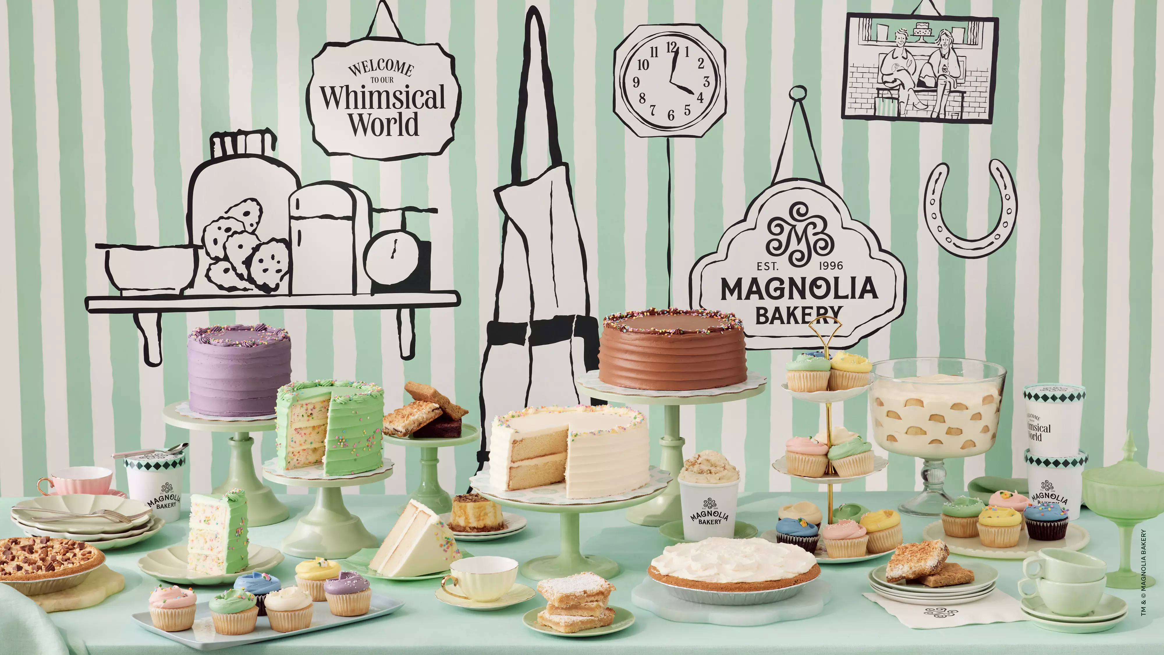 Пекарня Magnolia Bakery в Нью-Йорке представляет причудливый новый облик 99_5